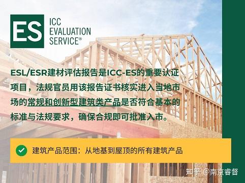 美国ICC-ES ESR/ESL建材评估认证报告 - 知乎