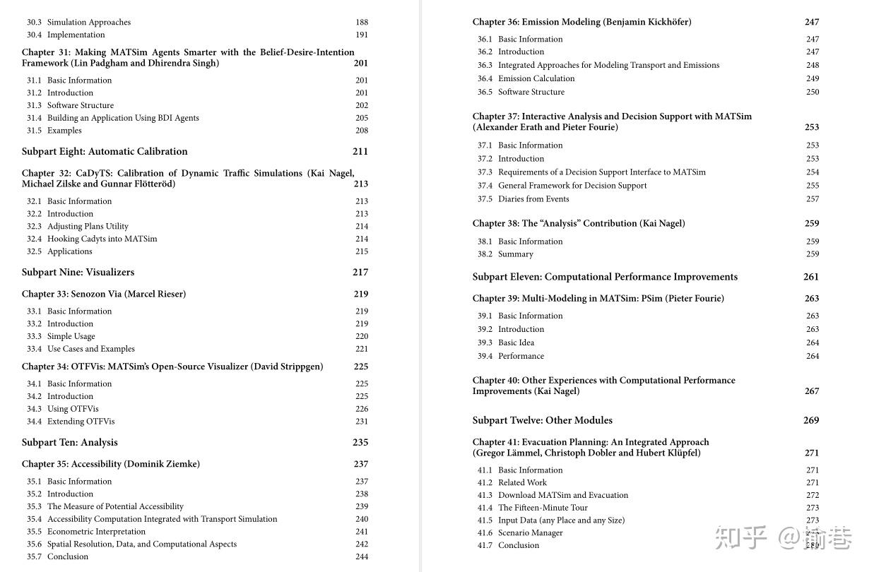 MATSim概述 - 知乎