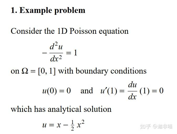 国产CFD开源软件OneFLOW+One-Dimensional Poisson Equation+Steepest Descent简单测试 - 知乎