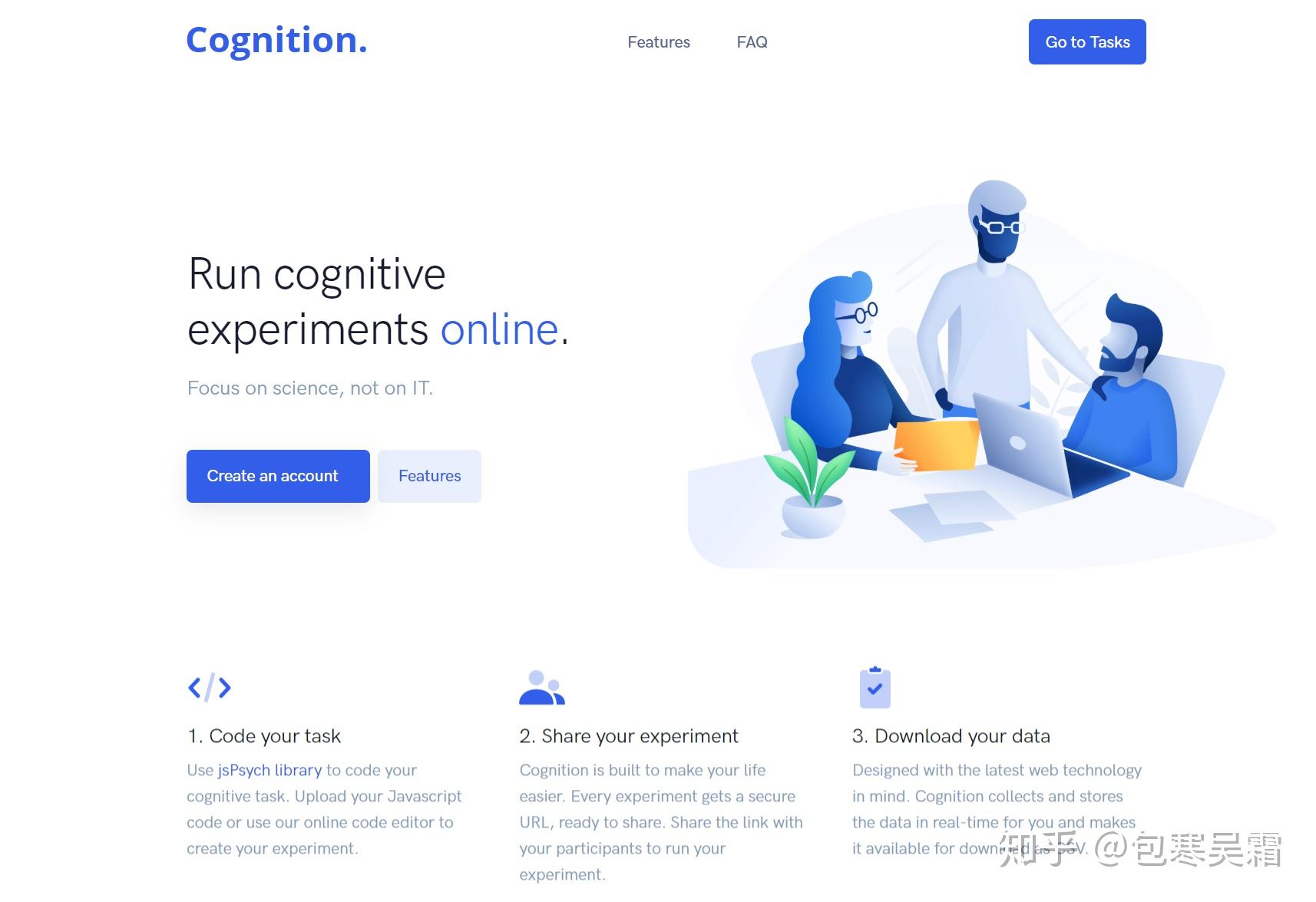 利用「Cognition」免费平台轻松发布jsPsych在线实验！ - 知乎