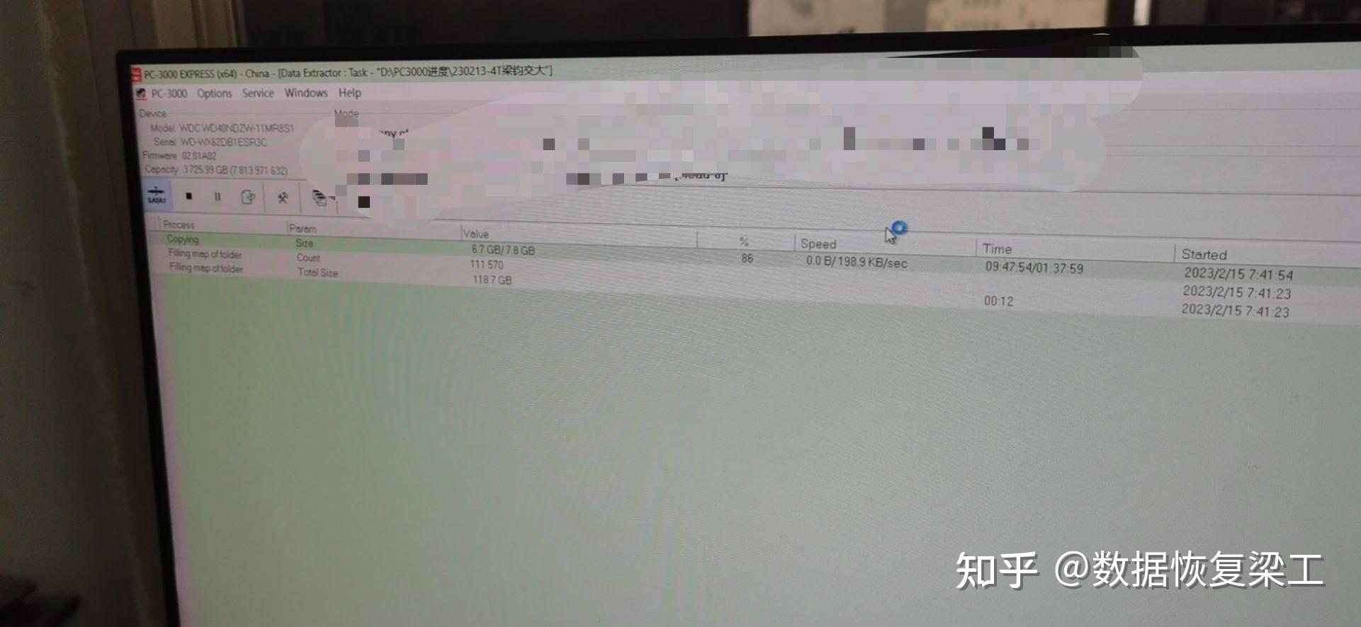 WD4T新款加密叠瓦式移动硬盘开盘数据恢复成功 - 知乎