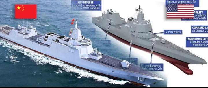 三十年河东，三十年河西！美军新一代大驱DDGX开始“高仿”中国055了？ - 知乎