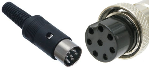 Din 8Pin管脚定义 - 知乎