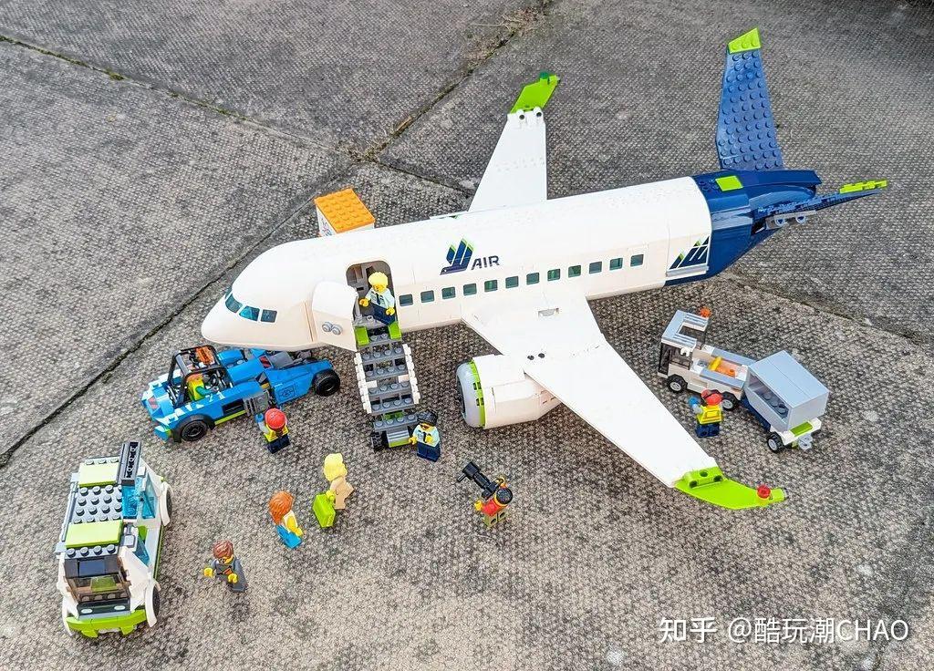 近50厘米长的大飞机！乐高城市60367客运飞机开箱评测 - 知乎