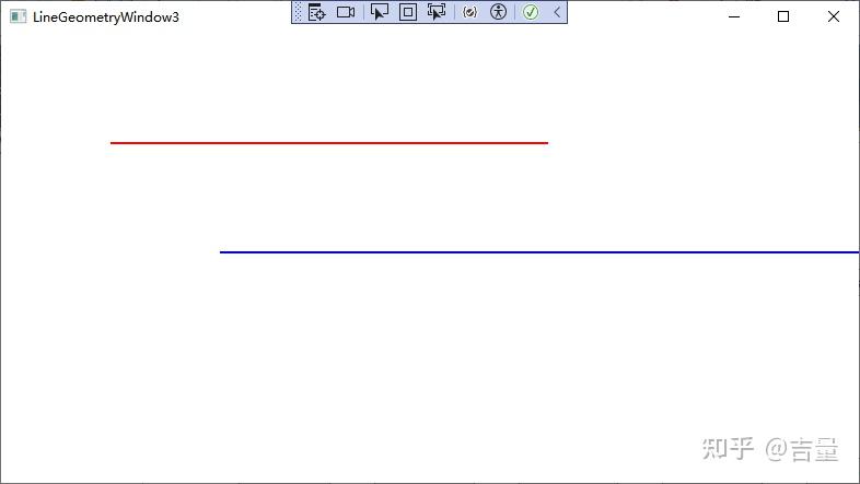 WPF系列十：图形控件LineGeometry - 知乎