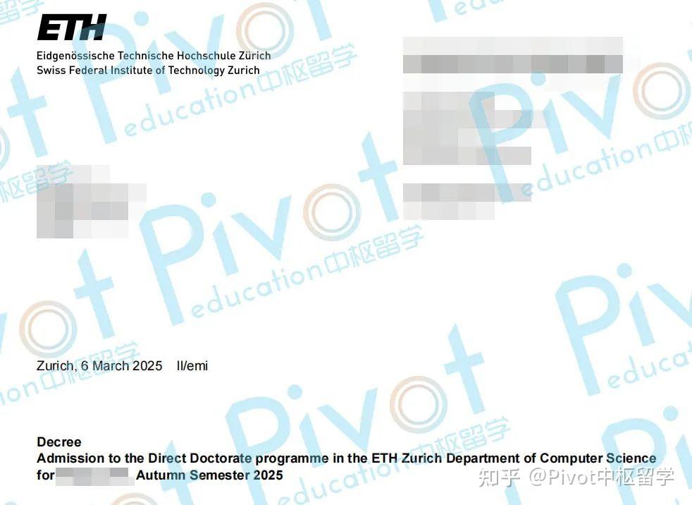 本科直博！ETH CS全奖录取！！ - 知乎