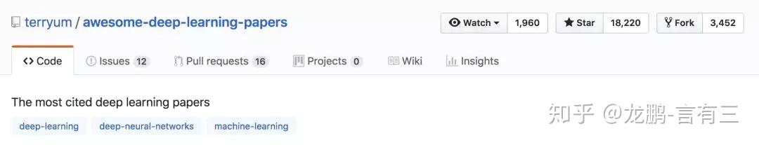 【杂谈】GitHub上的机器学习/深度学习综述项目合集 - 知乎
