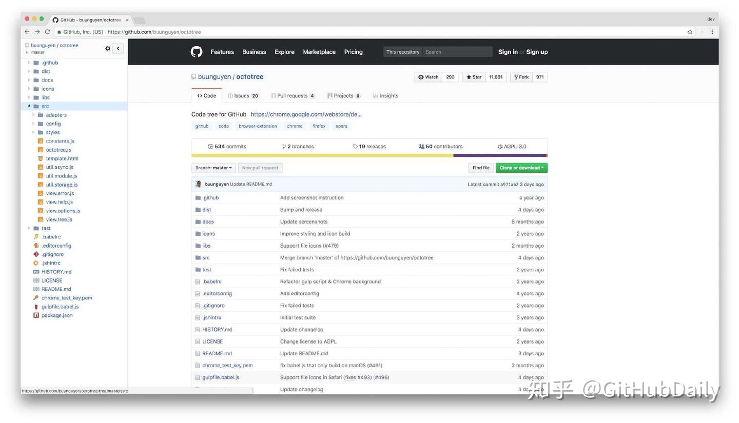 这 10 款插件让你的 GitHub 更好用、更有趣 - 知乎