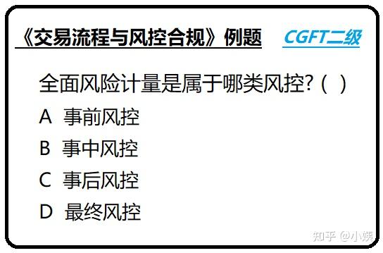 备考笔记：《交易流程与风控合规》（一）CGFT特许全球金融科技师二级 - 知乎