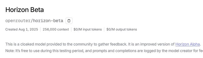 OpenRouter上线免费匿名模型Horizon Beta ；Kiro更新定价模式并将开放候补名单【AI早报 2025-08-03】 - 知乎