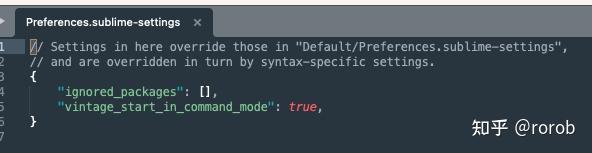sublime text 开启 vim 编辑模式 - 知乎