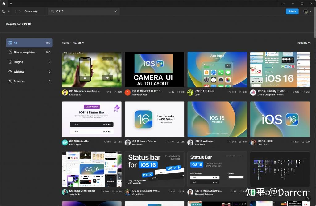 宝藏 Figma Community 漫游记 - 知乎