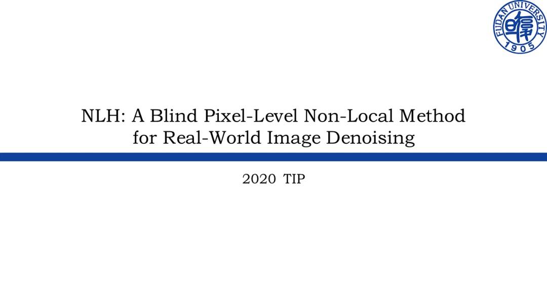NLH：基于pixel-level NSS的真实图像去噪算法 - 知乎