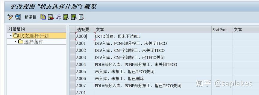 SAP生产订单COOIS报表的“状态选择参数文件”你知道怎么使用吗？ - 知乎