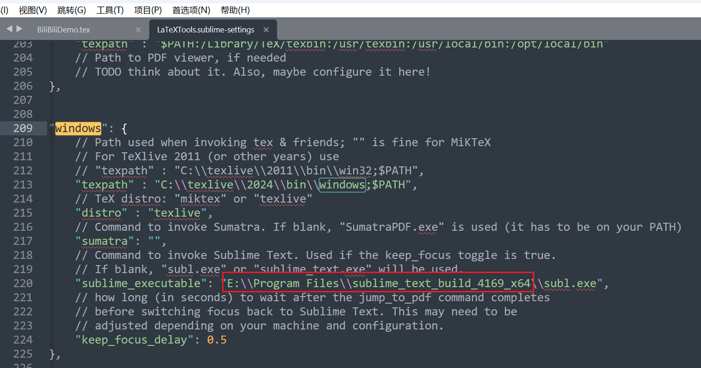 LaTeX本地安装教程的补充（基于 TeX Live 2024 + Sublime Text + Sumatra 最新版和交大胖的教程） - 知乎