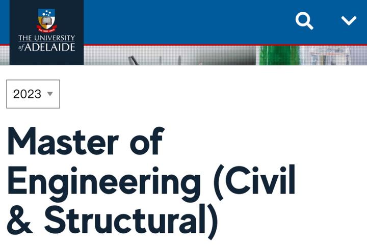 澳洲-阿德莱德大学土木工程硕士课程介绍 附案例分享 - 知乎