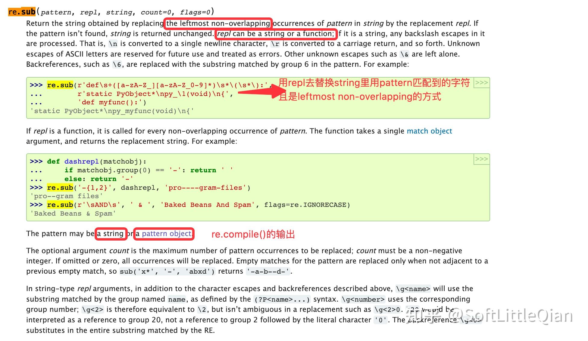 学python re.compile re.sub re.split的用法 顺便学英语 - 知乎
