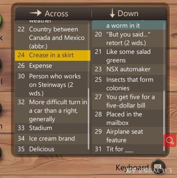 Microsoft ultimate Word games中的Crosswords游戏解析——World 1 Puzzle 1 - 知乎