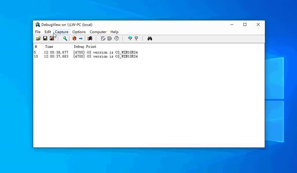 你知道怎么使用DebugView查看调试信息吗？ - 知乎