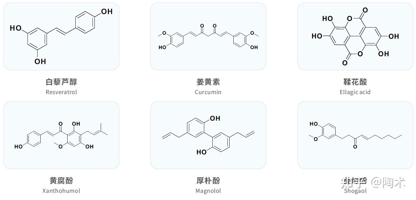 常见的天然产物类型、应用【TargetMol】 - 知乎