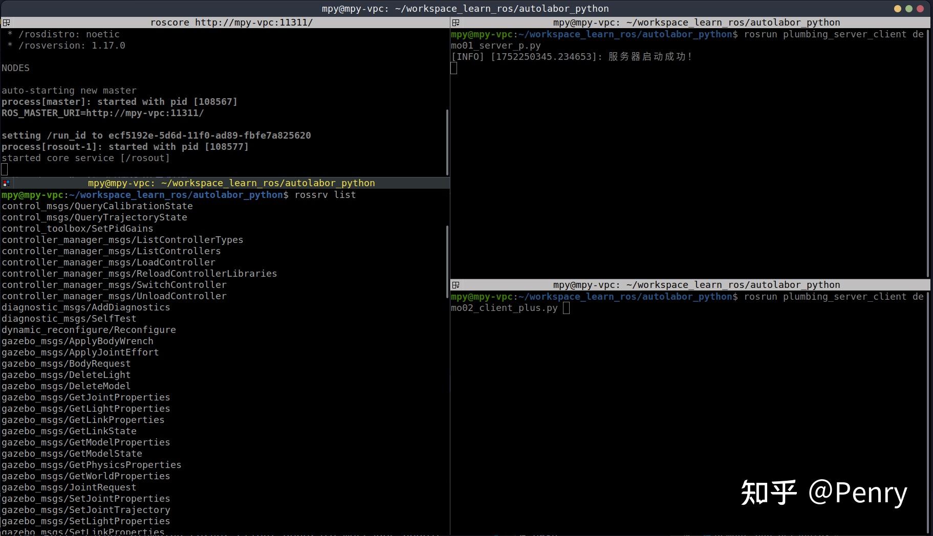 AutoLabor-ROS-Python 学习记录——第二章 ROS通信机制 - 知乎