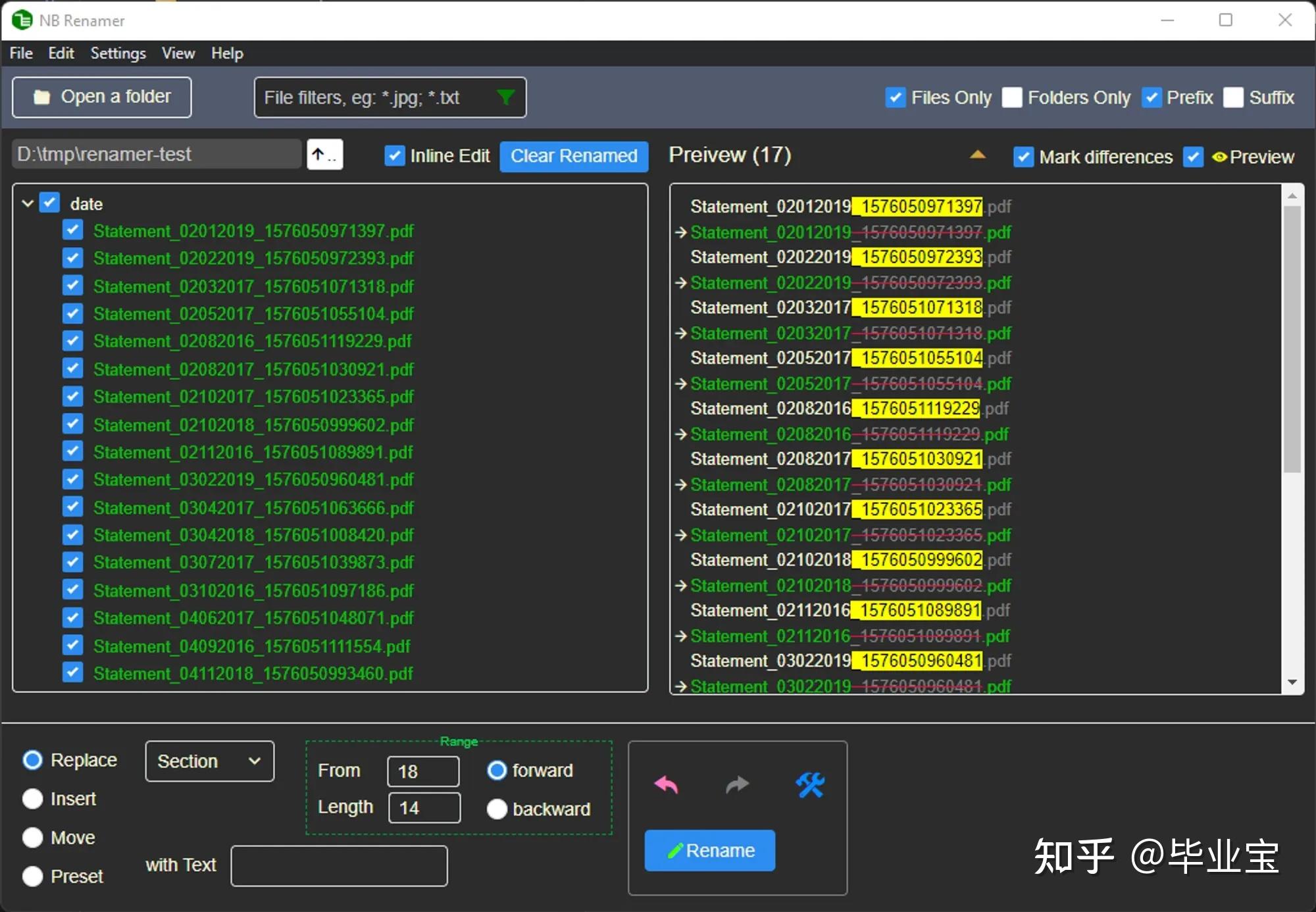 七个文件管理工具，批量重命名文件名 - 知乎