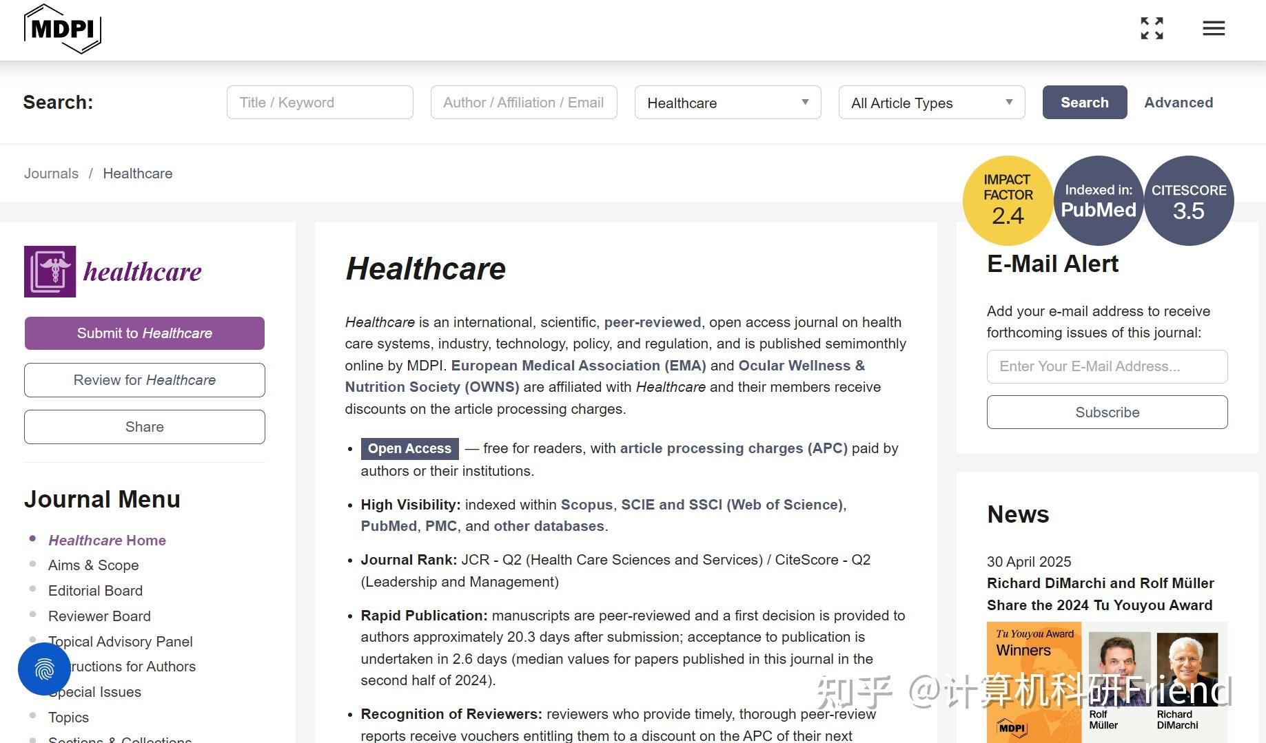 【计算机方向】七本MDPI旗下计算机方向SSCI水刊，录用速度快，年文章极高，赶紧抓住这个机会！ - 知乎