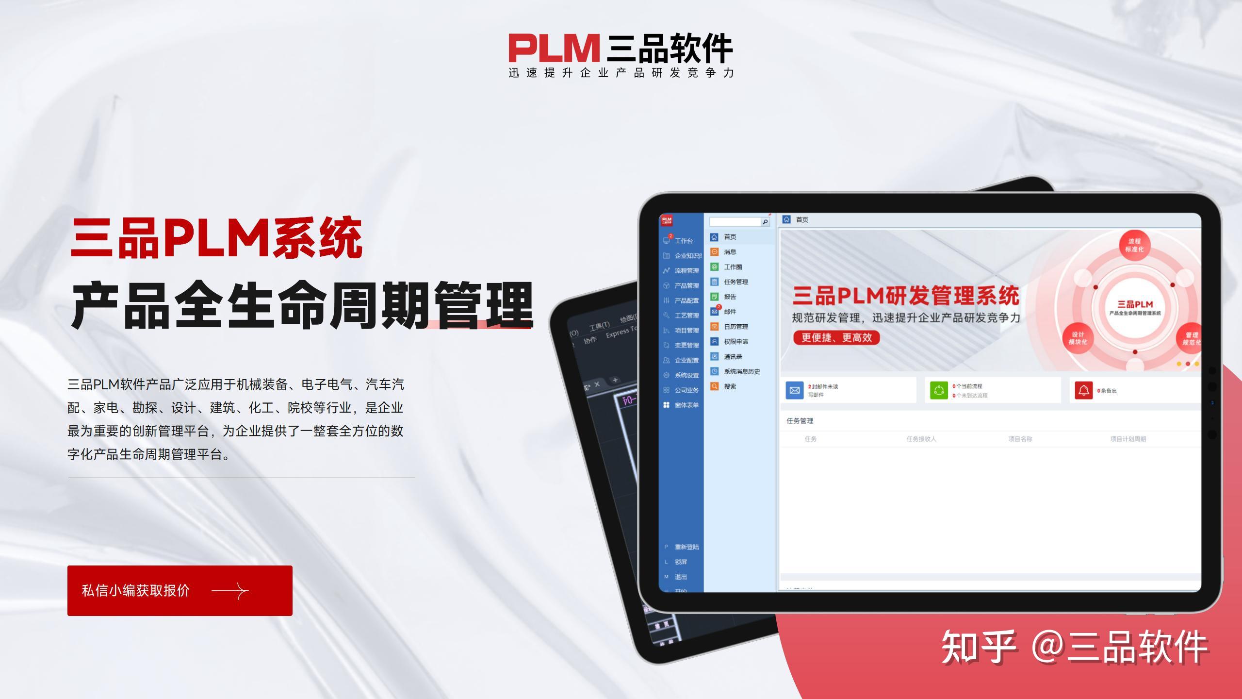 2025年PLM软件最新推荐 PLM产品生命周期管理软件测评 - 知乎