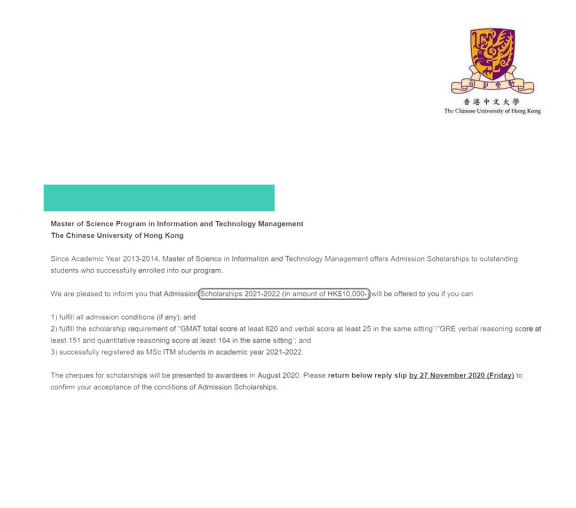 GPA3.0，成功拿到香港中文大学offer~ - 知乎