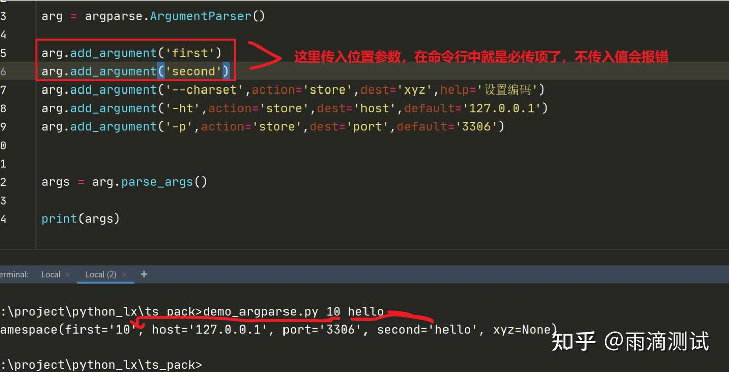 python argparse模块的各参数解析和使用 - 知乎