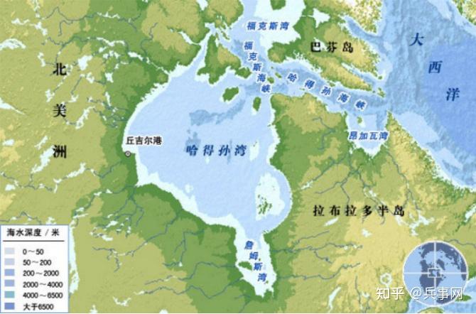 被加拿大三面包围，深入内陆的哈德逊湾，为何不是加拿大的领海？ 知乎 8523