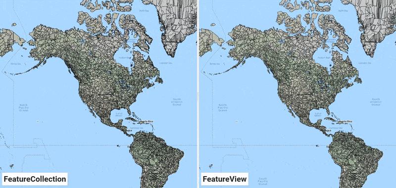 Google Earth Engine（GEE）——GEE新功能FeatureView上线矢量集合加载无延时可以快速加载查看 - 知乎