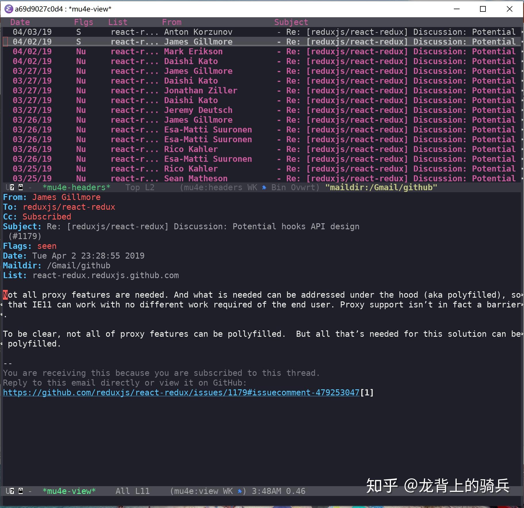 使用 Docker Compose 构建 Emacs 邮件客户端 - 知乎