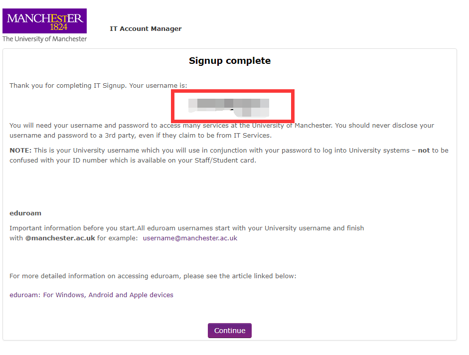 英国曼彻斯特大学递交后的IT 账号的创建 - 知乎