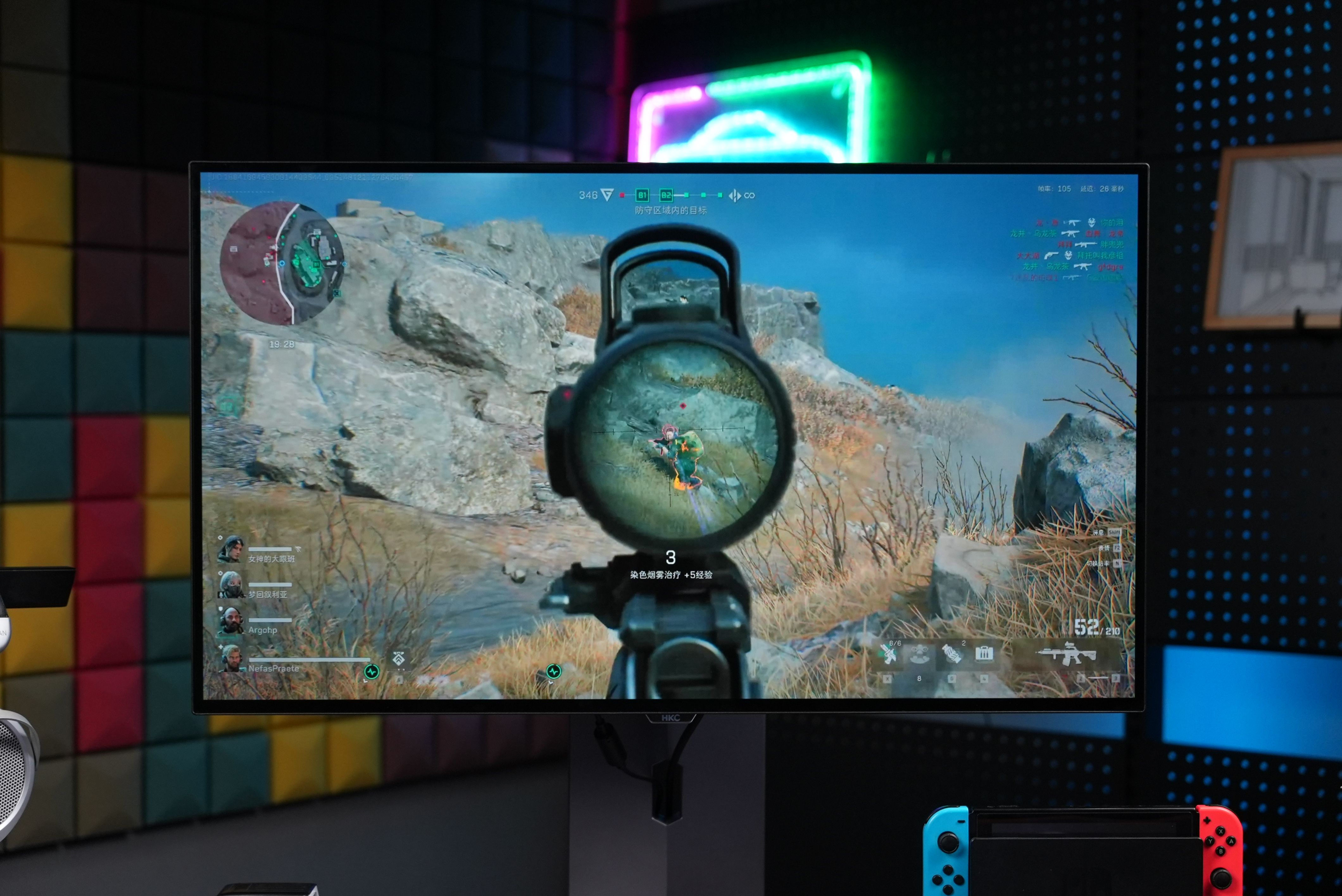 HKC OG32UK 显示器评测：看4K高刷双模OLED大屏如何爽玩《三角洲行动》？ - 知乎