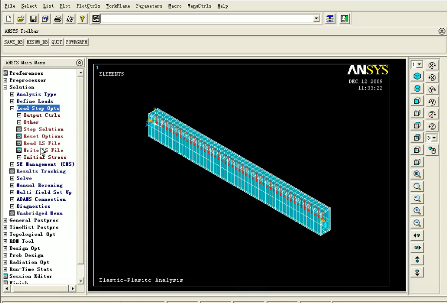 【ANSYS经典版APDL】如何进行多载荷步分析？（静力学-static） - 知乎