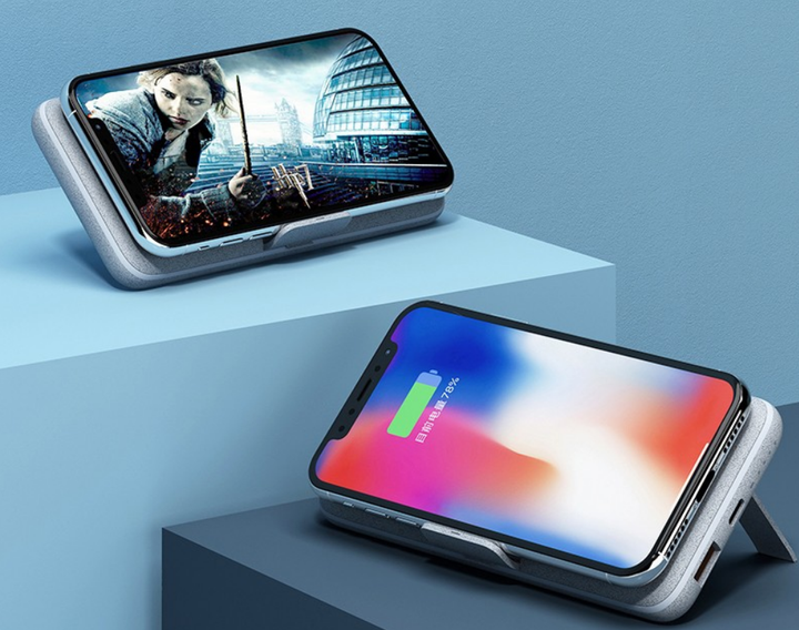 Nank南卡无线充电宝POW2评测：45°双支架可边充电边追剧，就是这么任性 - 知乎