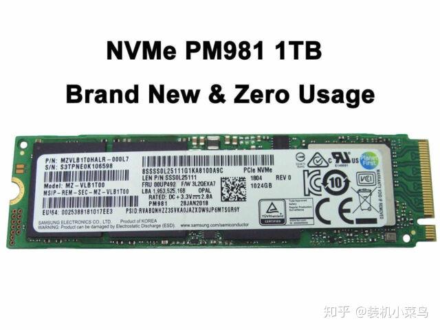 PM981还真香吗？ - 知乎