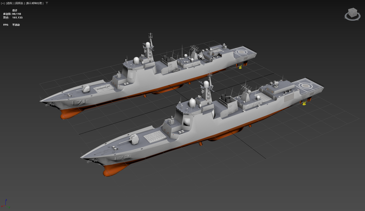 中国海军 052C 旅阳II 级052D 旅阳III级 驱逐舰 - 知乎