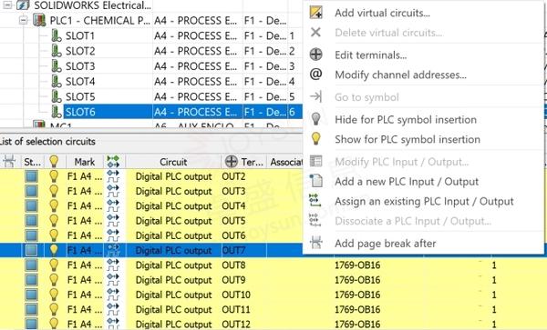 如何在 SOLIDWORKS Electrical 中定义 PLC - 知乎