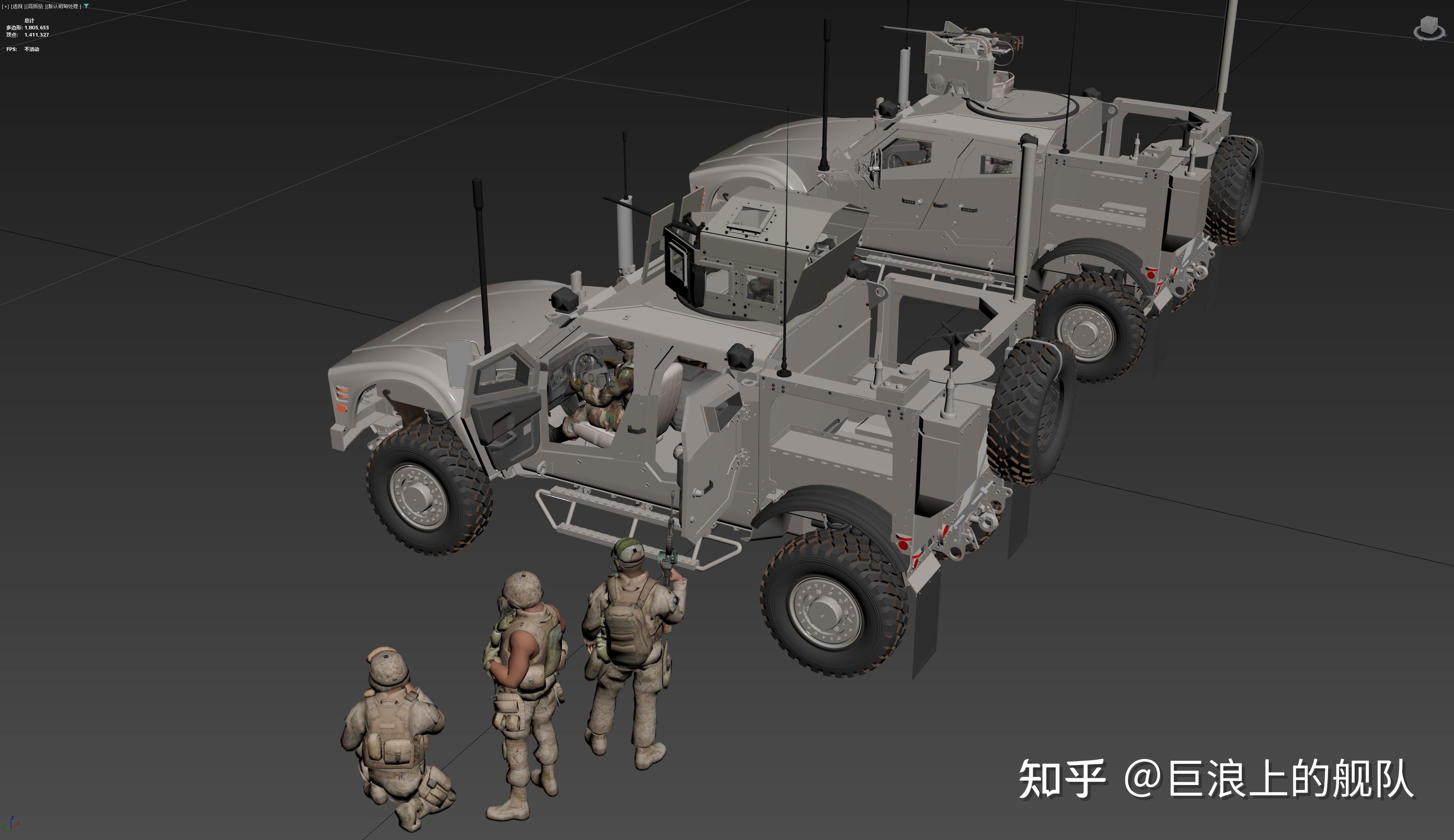 美国M1240防地雷反伏击车 - 知乎