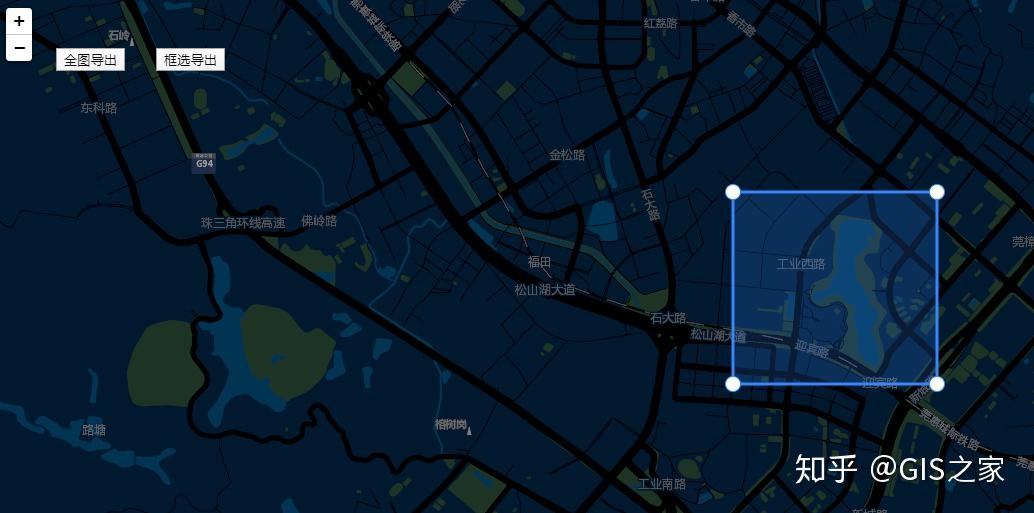 leaflet地图全图以及框选截图导出功能(附源码下载) - 知乎
