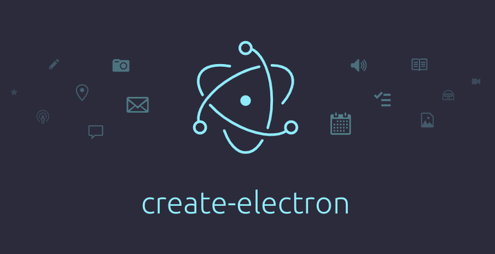 create-electron | 1分钟快速搭建一个完善的Electron项目 - 知乎