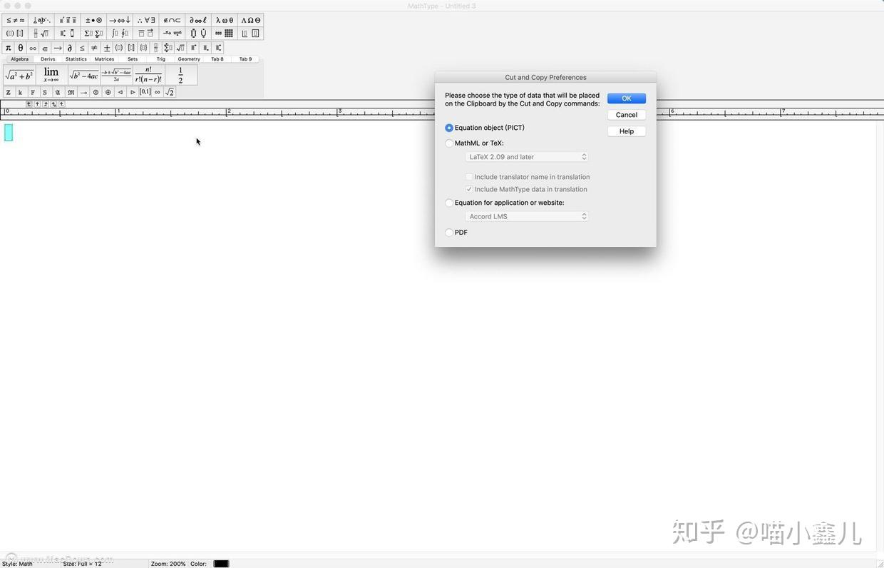 MathType 7 mac版(数学公式编辑器) - 知乎