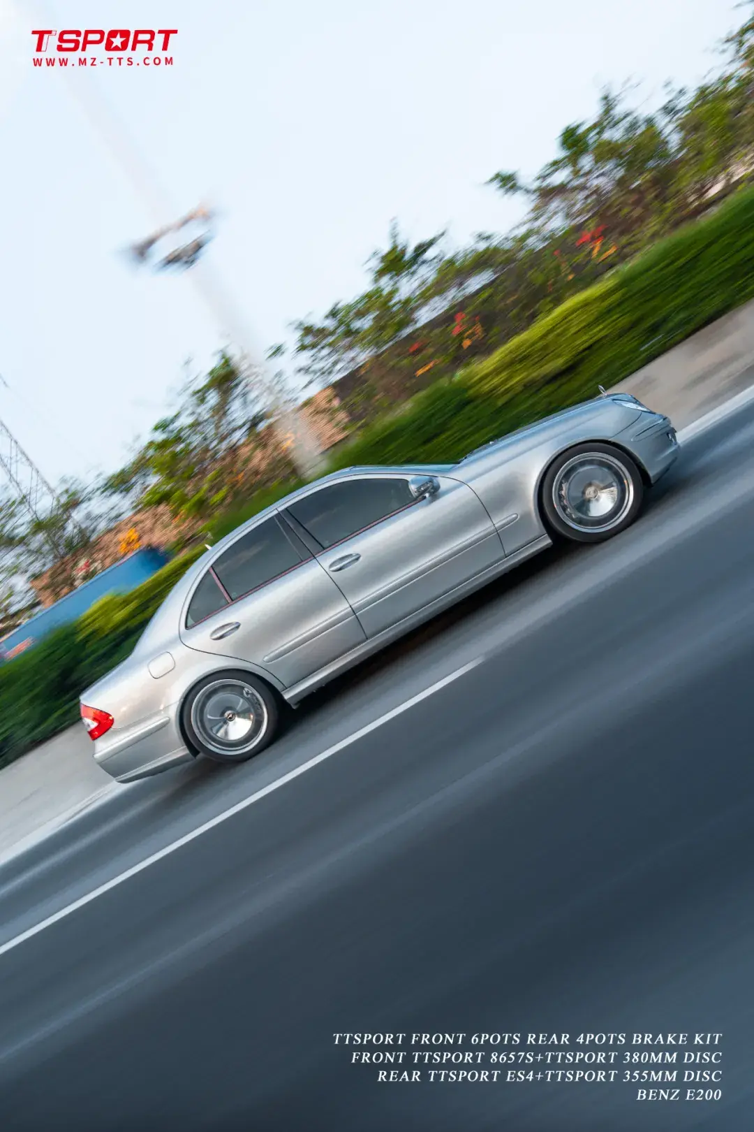 经典“四眼”奔驰E升级改装TTSPORT前六后四刹车案例 - 知乎