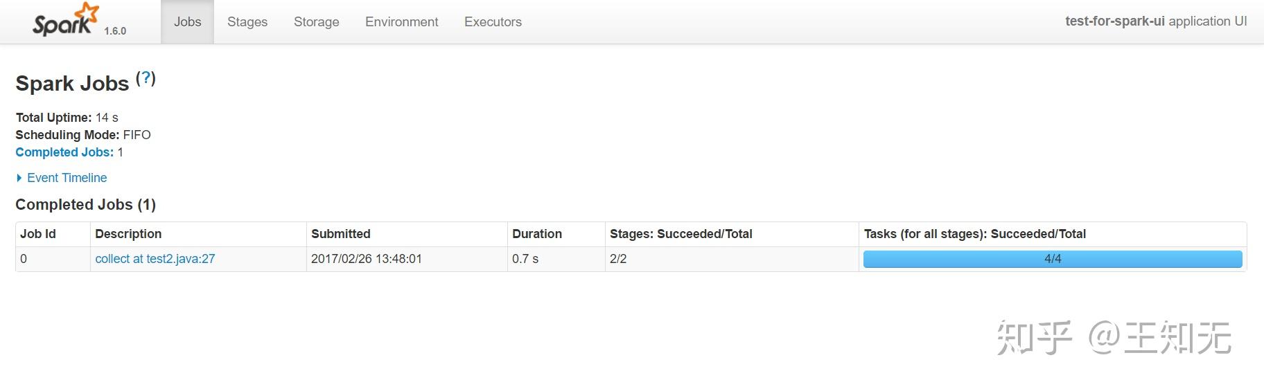[看图说话] 基于Spark UI性能优化与调试——初级篇 - 知乎