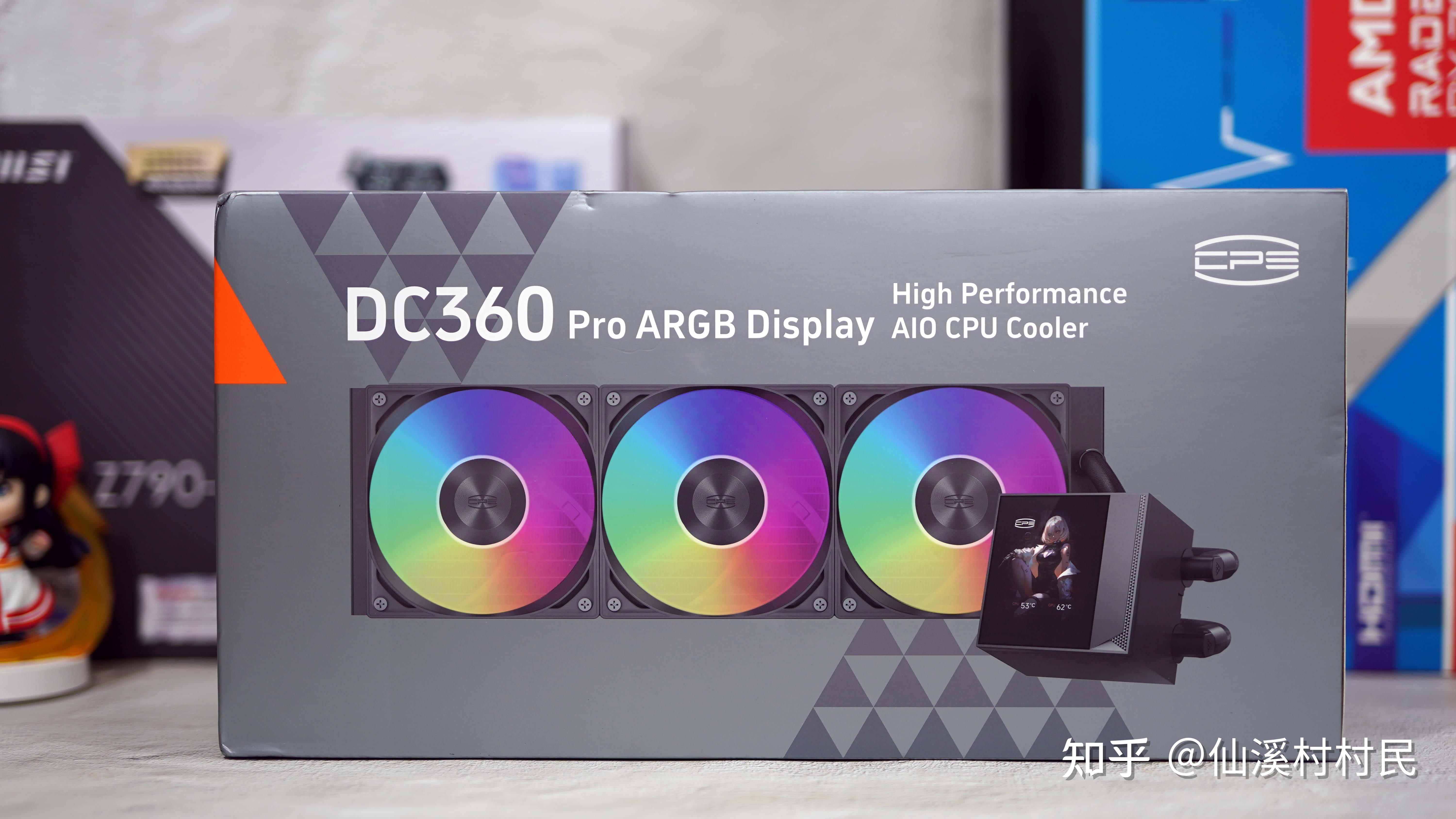 海景房主机配大屏显360水冷散热器才好看啊！超频三DC360 PRO上机 - 知乎