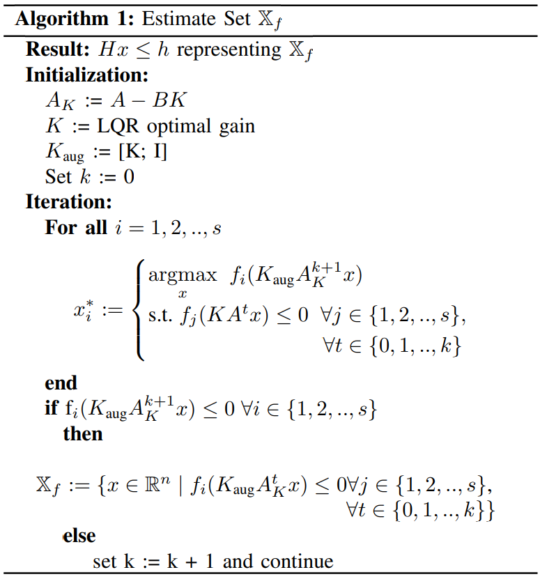 [MPC] Lec 4 MPC 终端集（Terminal set）的设计 - 知乎