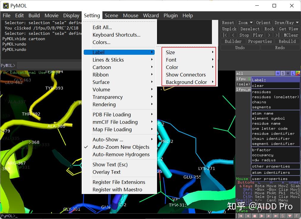PyMOL入门基础--分子三维结构可视化教程（上篇） - 知乎