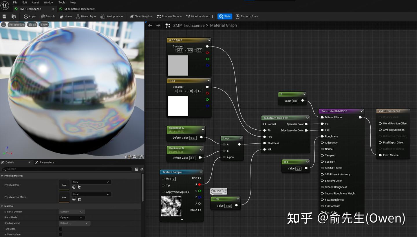 UE5 Substrate 01 基础材质-Slab和材质表面 - 知乎